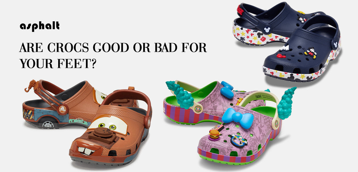 Are Crocs Good or Bad for Your Feet? - Asphatl NYC – ASPHALT