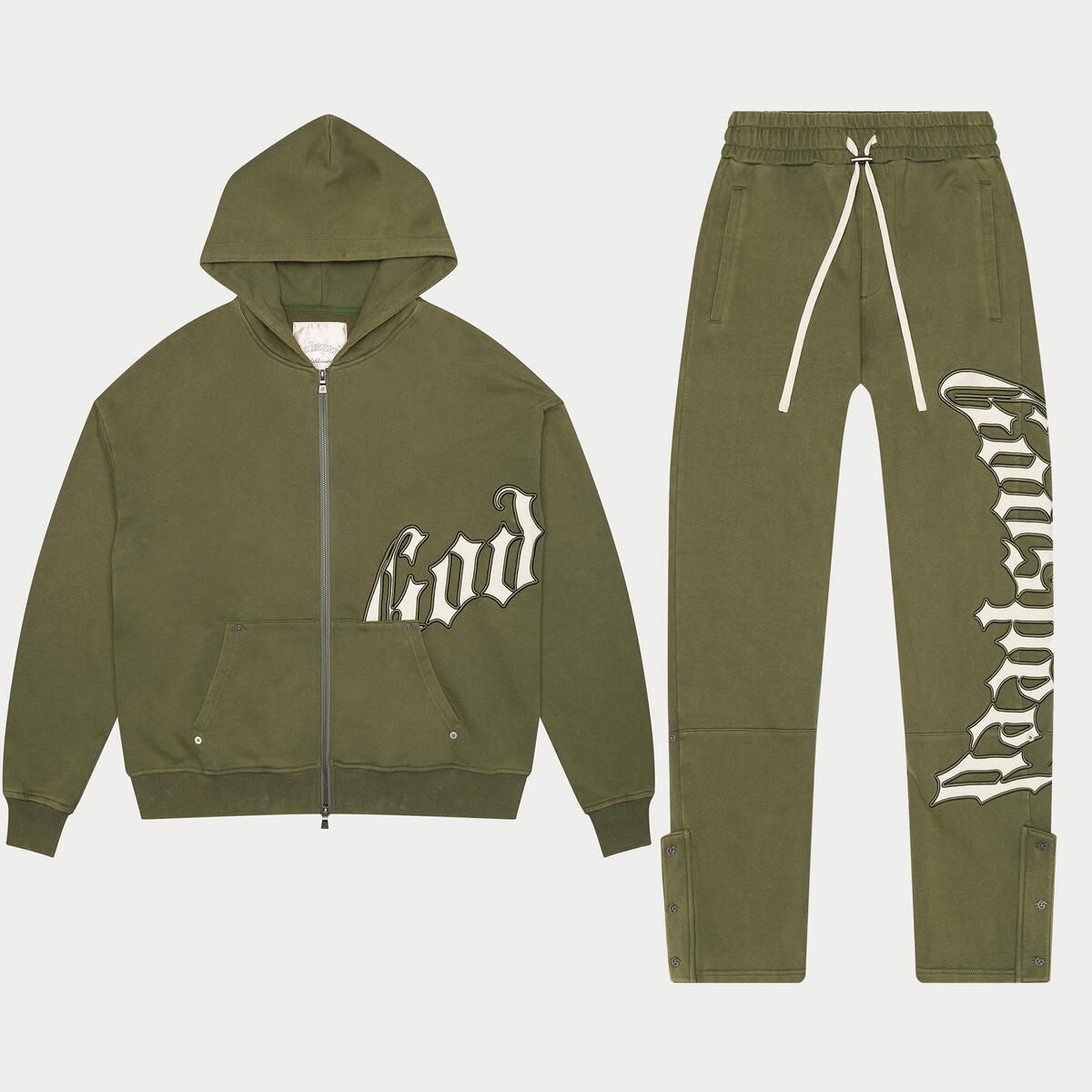 GODSPEED OG Logo Sweatsuit V2 Mens Apparel – ASPHALT
