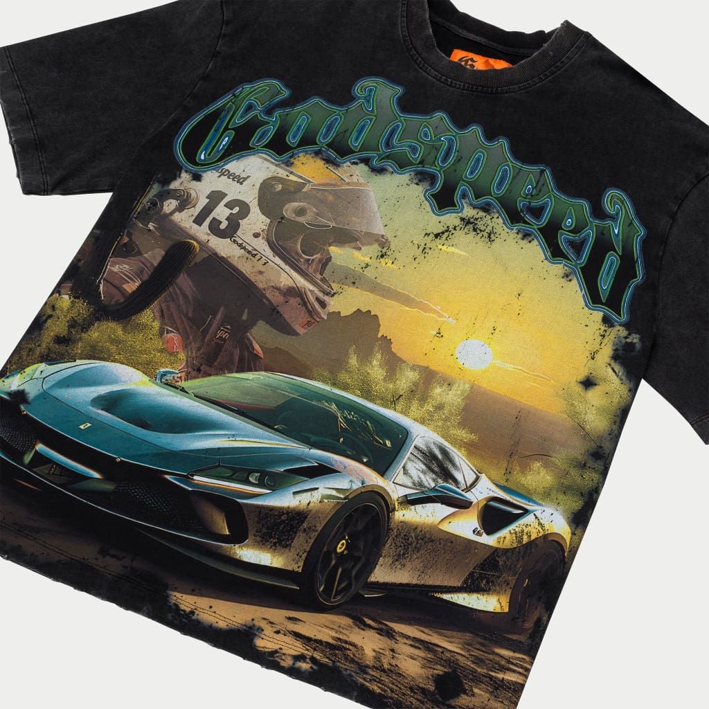 The GODSPEED Sunset Drift T-shirt Mens Apparel | Asphalt NYC – ASPHALT