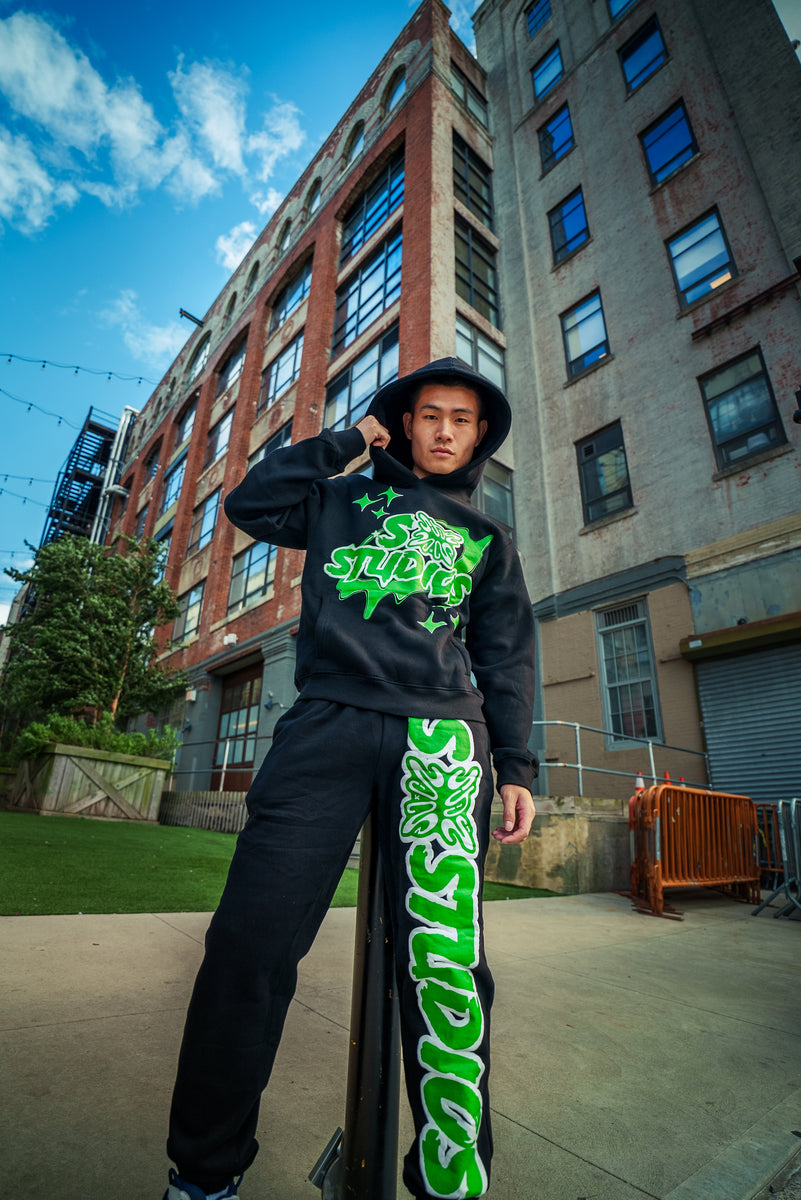 SB STUDIOS Stain Bandz Sweatsuit – ASPHALT