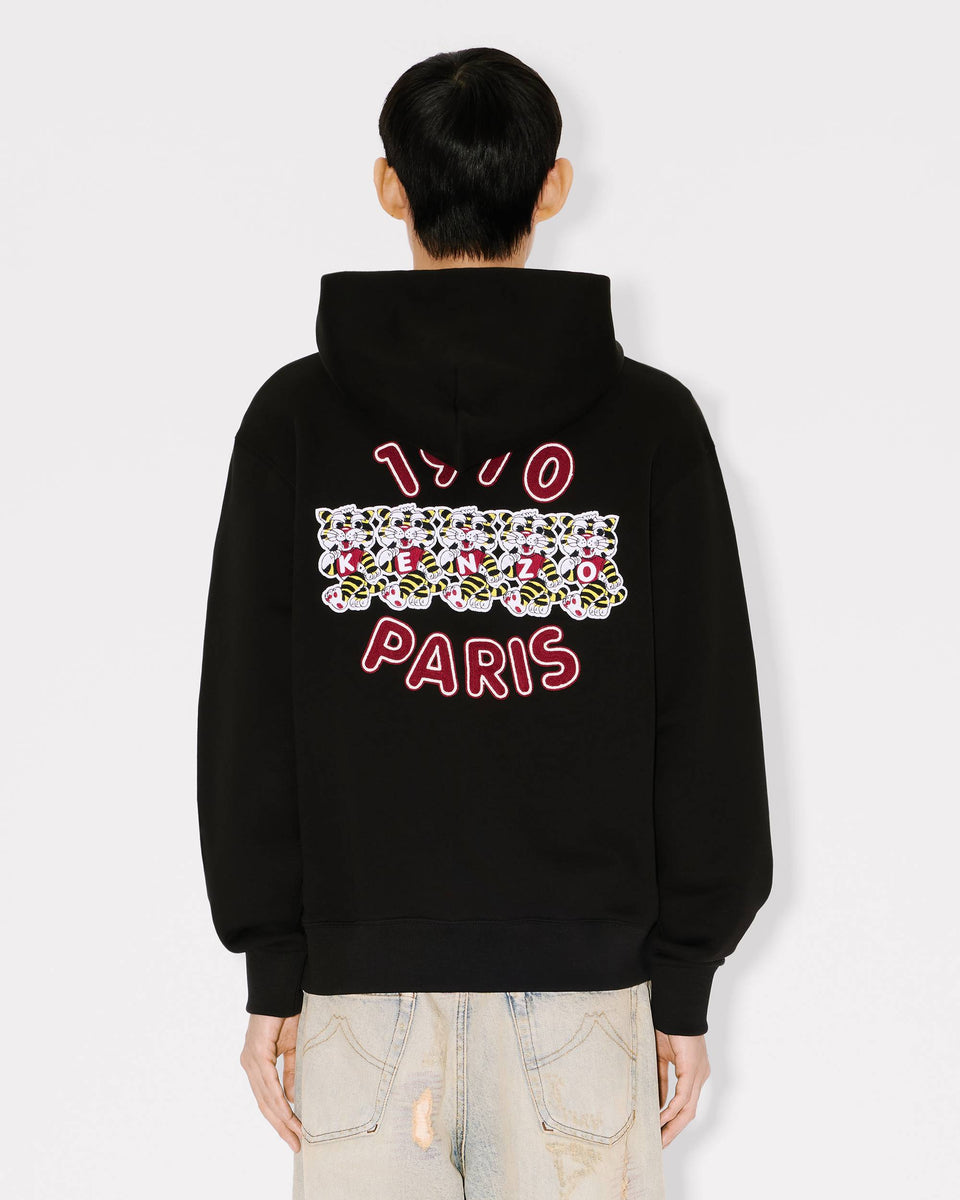 KENZO 'KENZO Wild Tiger' embroidered hoodie in cotton Men's Apparel ...