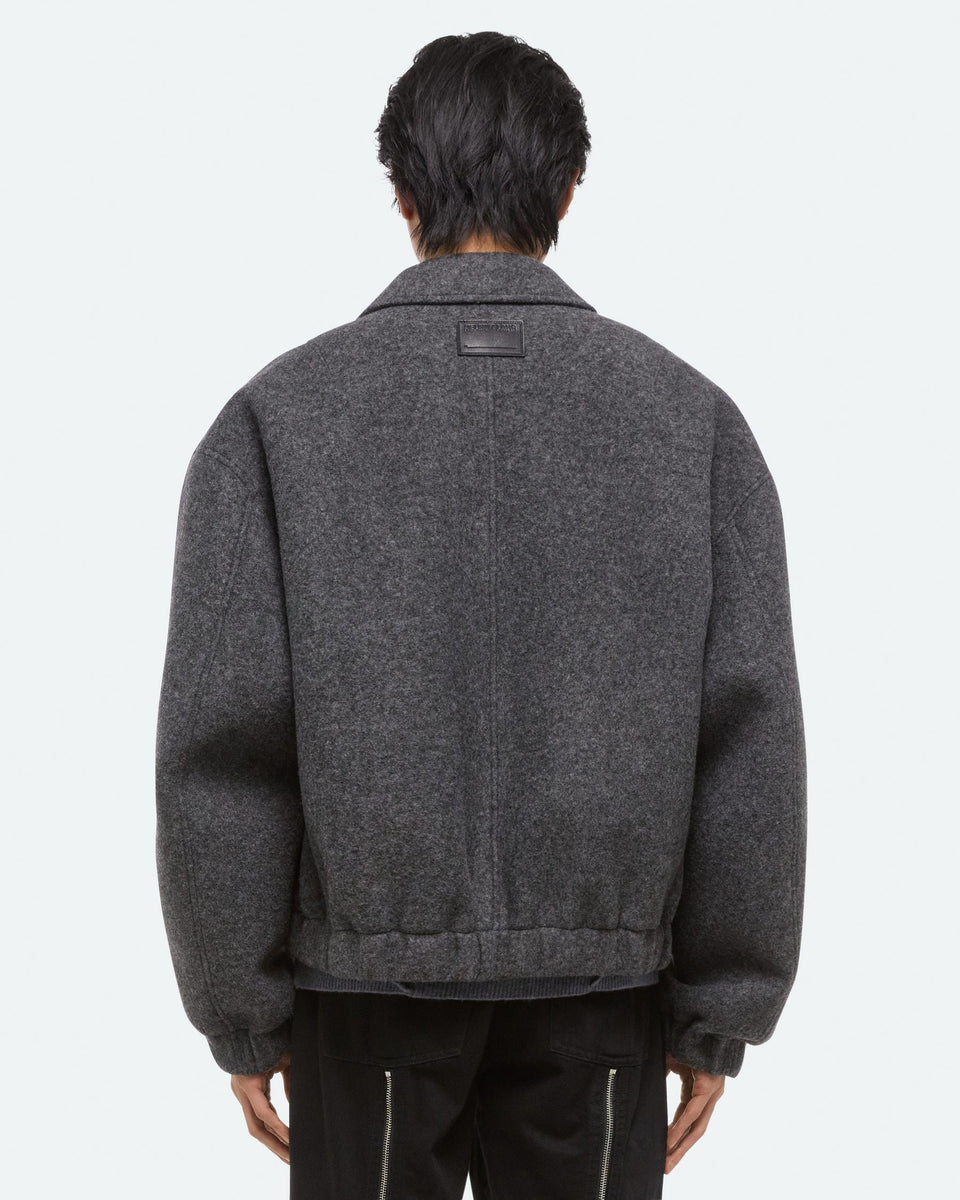 HELMUT LANG Shell Bomber. Boiled Mens Apparel – ASPHALT