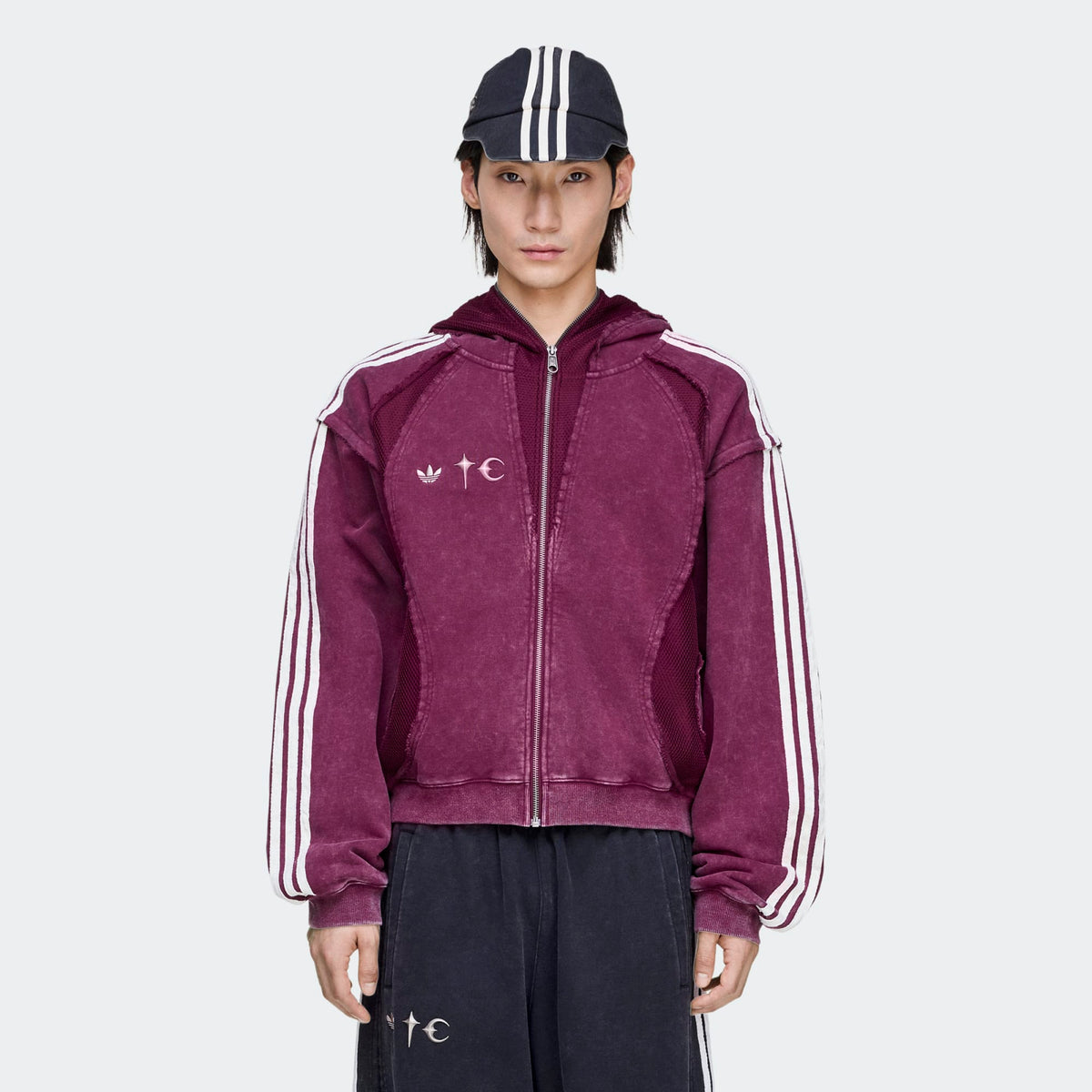 ADIDAS Thug Club Teamgeist Hooded Zip Up Mens Apparel – ASPHALT