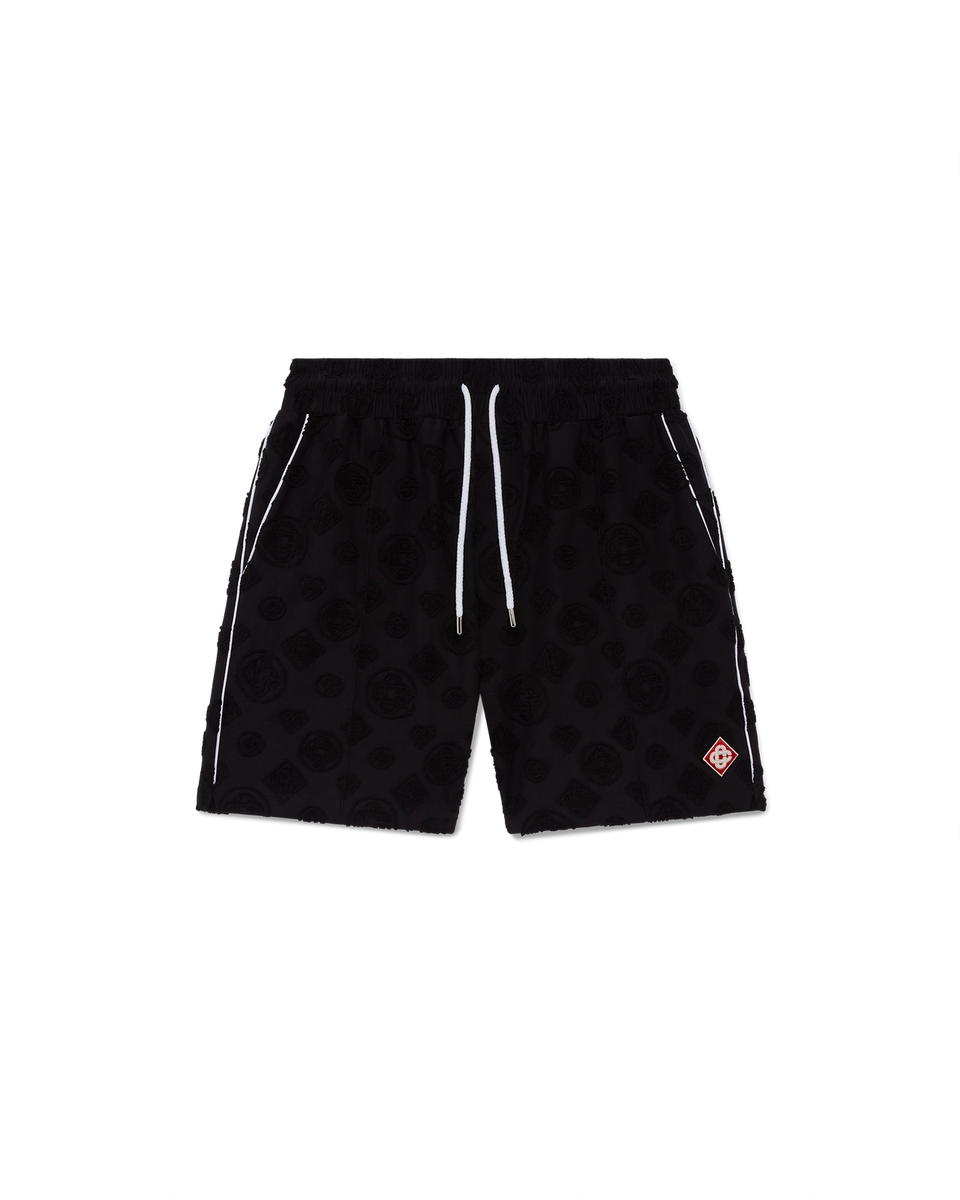 CASABLANCA Towelling Monogram Short Men's Apparel – ASPHALT
