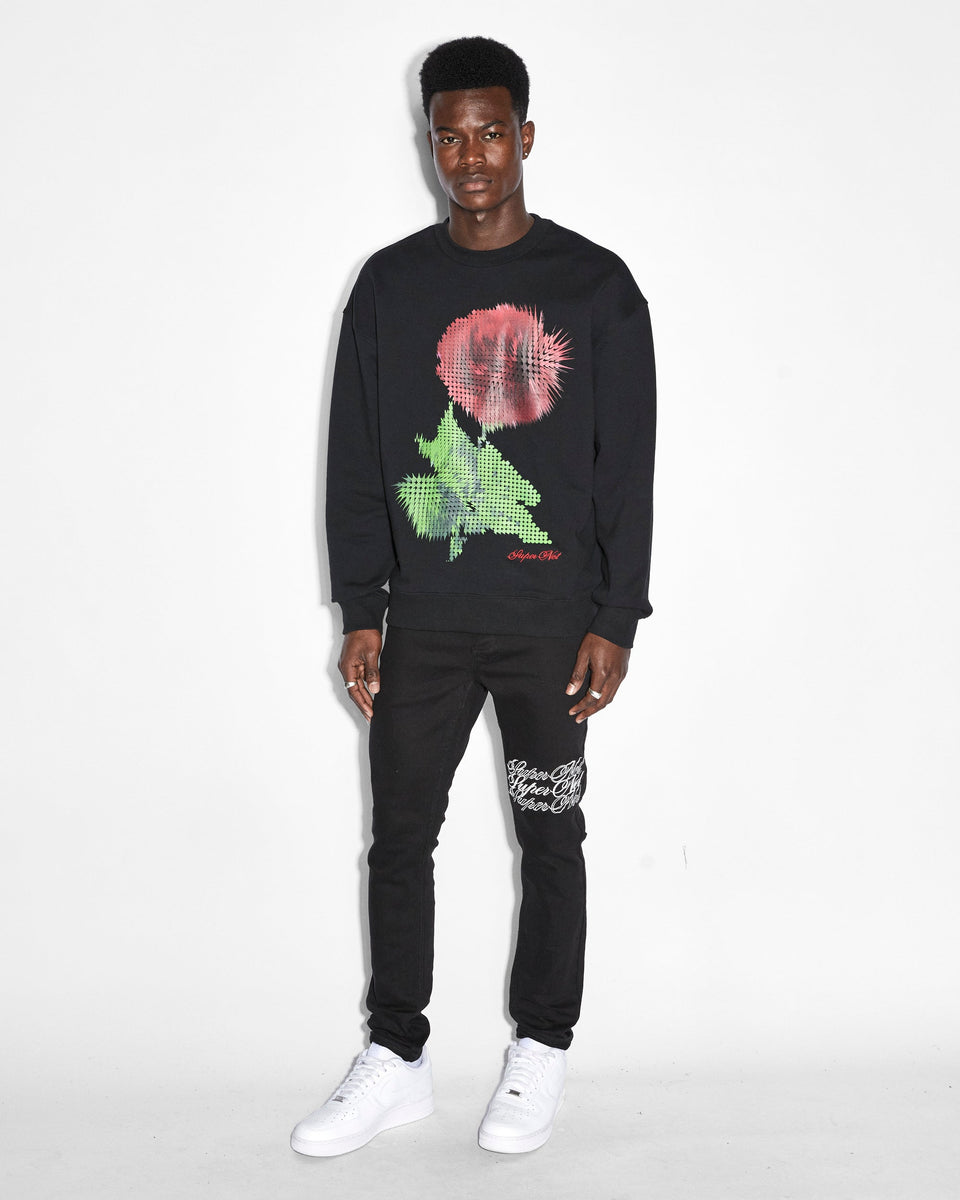 KSUBI Pixel Biggie Crew Quartz Mens Apparel – ASPHALT
