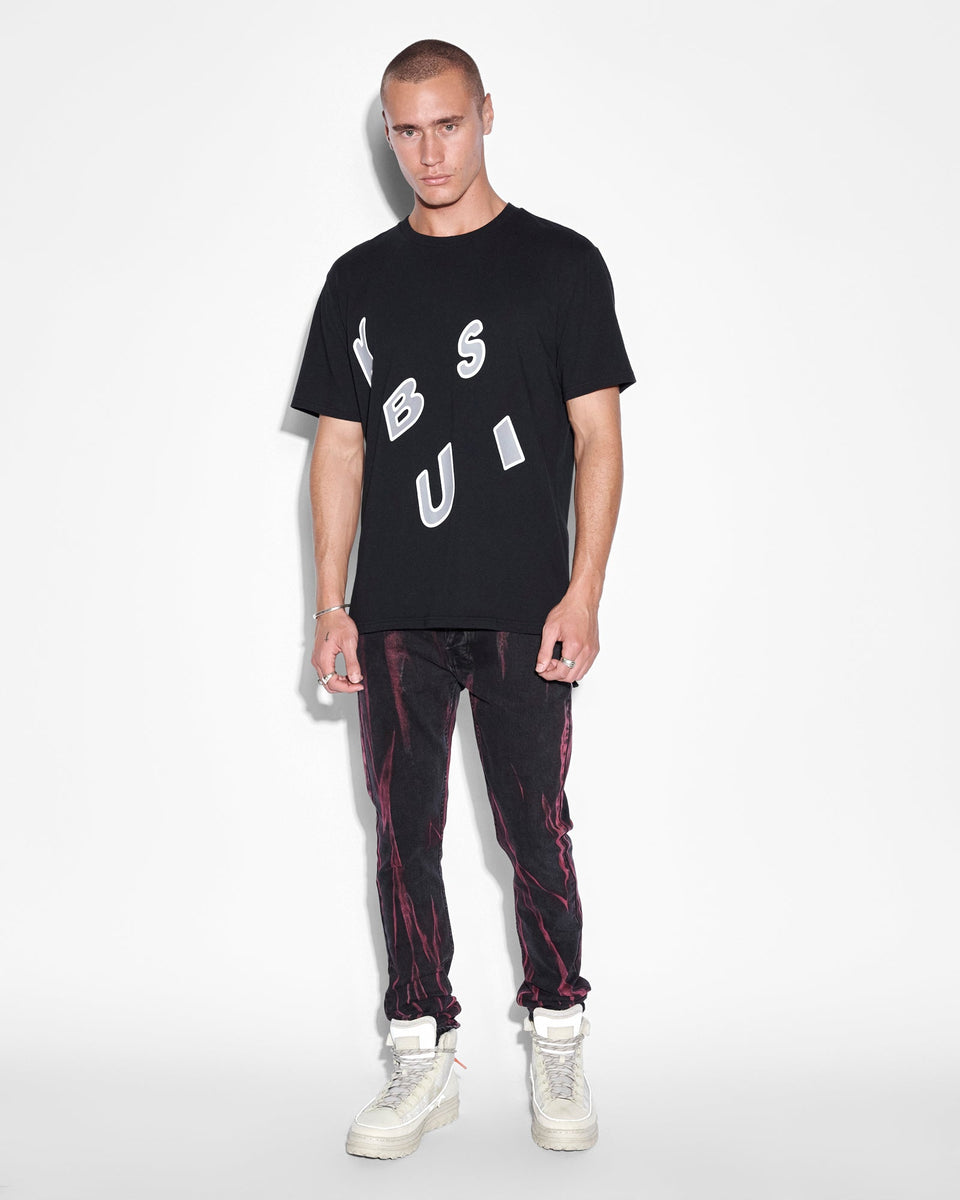 KSUBI Letters Kash Ss Tee Mens Apparel – ASPHALT