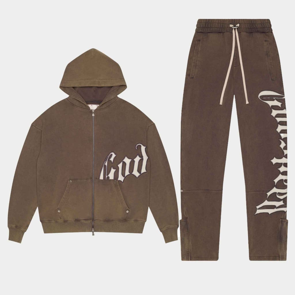 GODSPEED OG Logo Sweatsuit Set Mens Apparel – ASPHALT