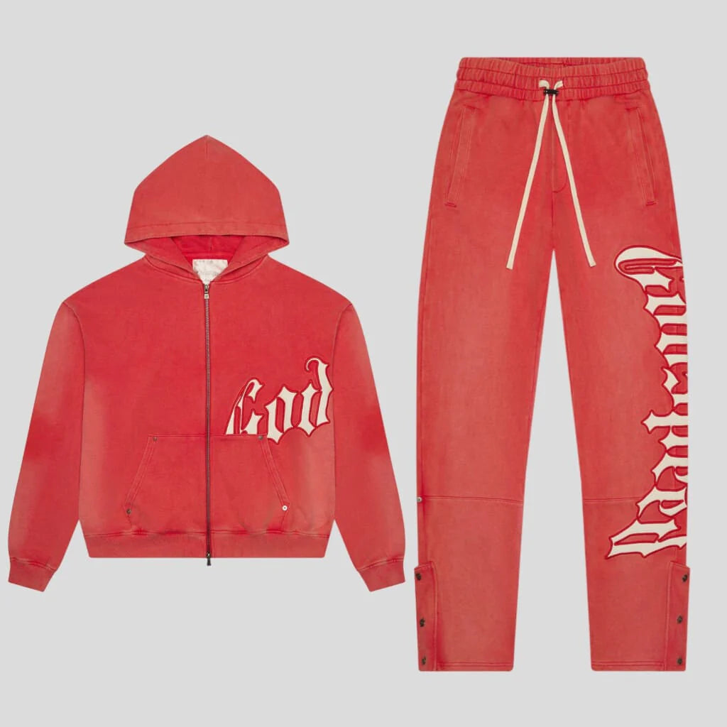 GODSPEED OG Logo Sweatsuit V2 Mens Apparel – ASPHALT