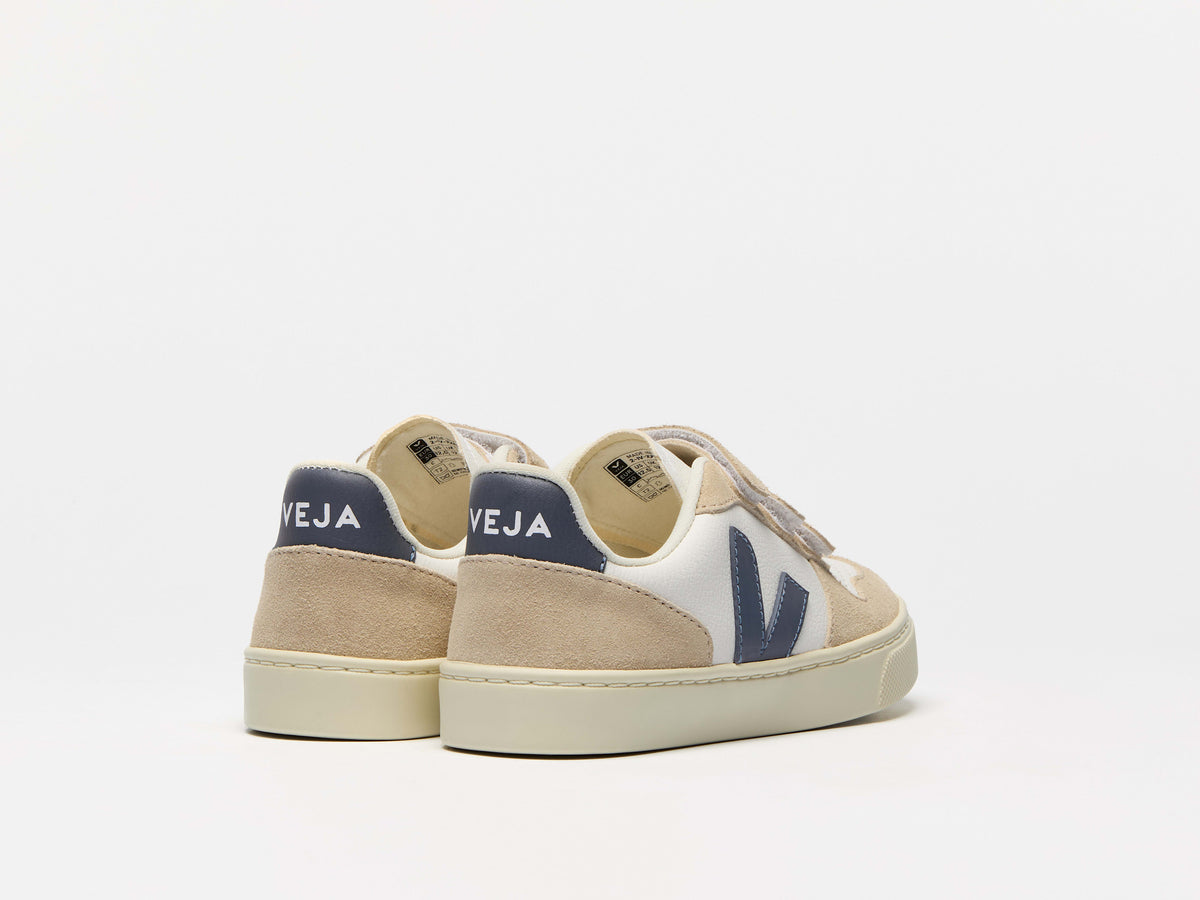 VEJA Small V-10 Chfree Kids Sneakers – ASPHALT