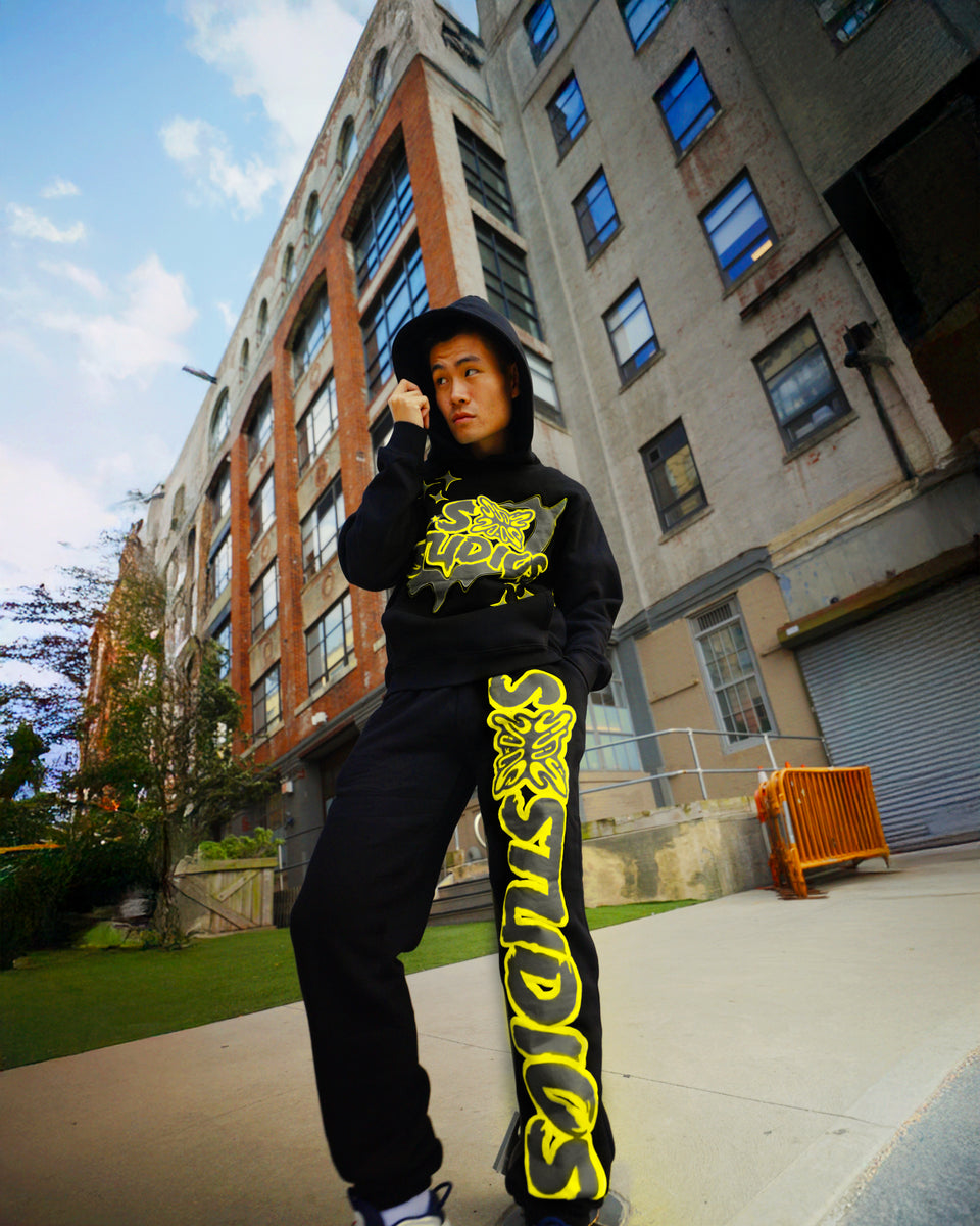 SB Studios Stain Bandz Sweatsuit – ASPHALT