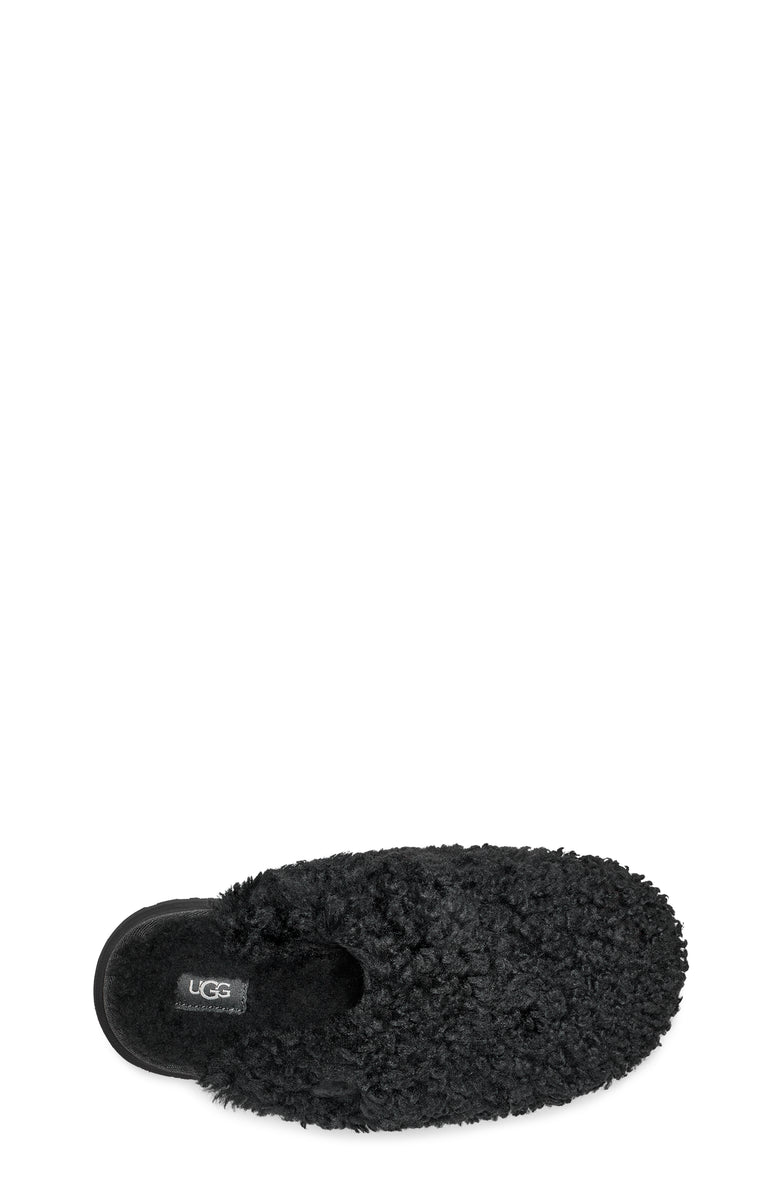 UGG Maxi Curly Platform Womens Slides – ASPHALT