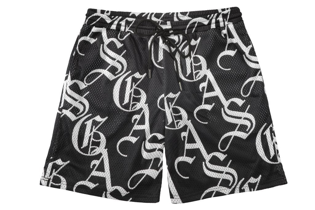 GAS NYC LOGO SHORTS Mens Apparel – ASPHALT