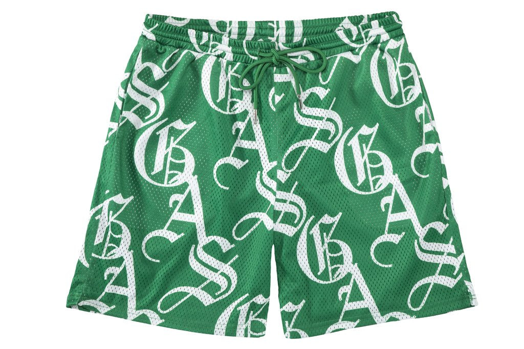 GAS NYC LOGO SHORTS Mens Apparel – ASPHALT