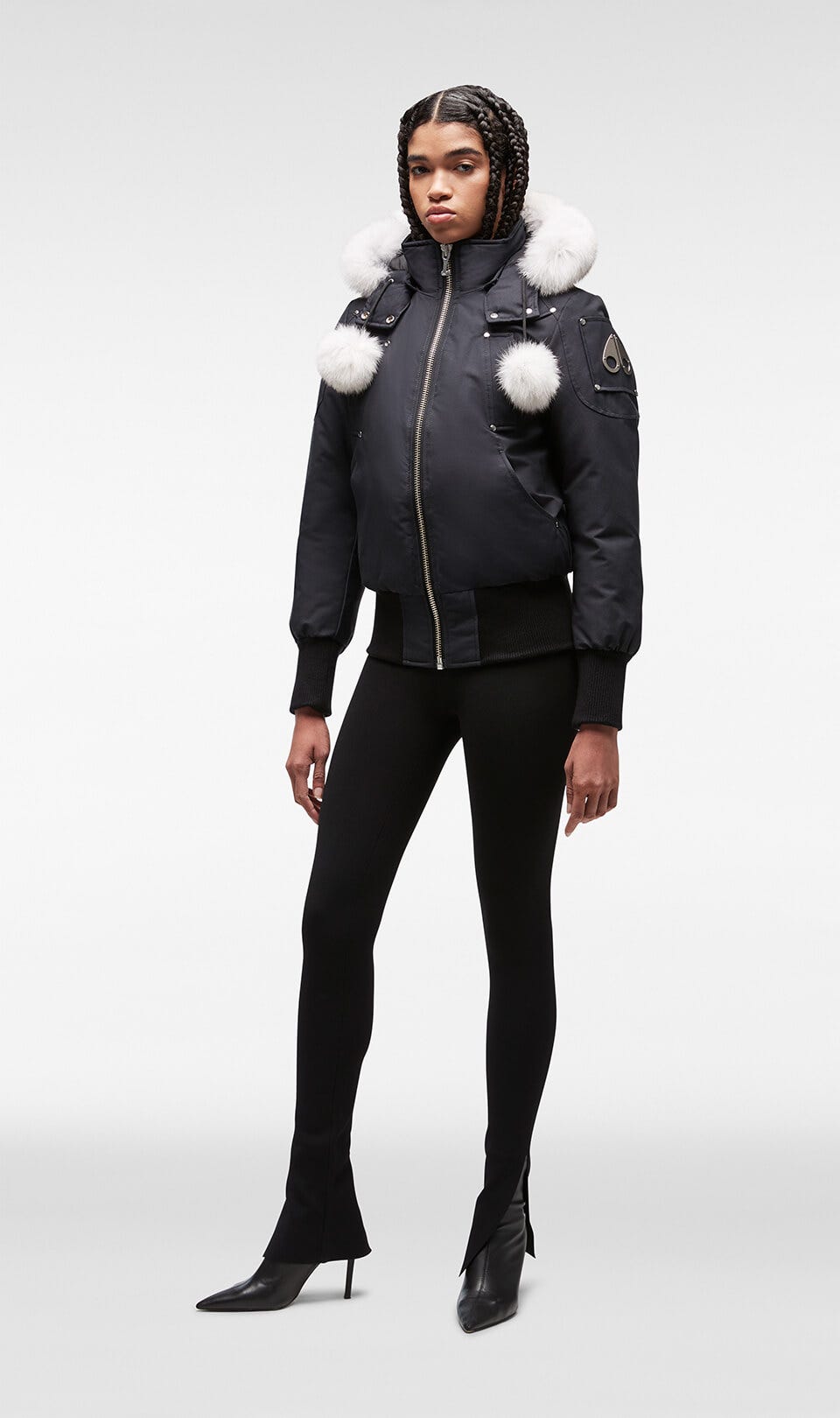 MOOSE KNUCKLES Debbie Bomber Womens Apparel – ASPHALT