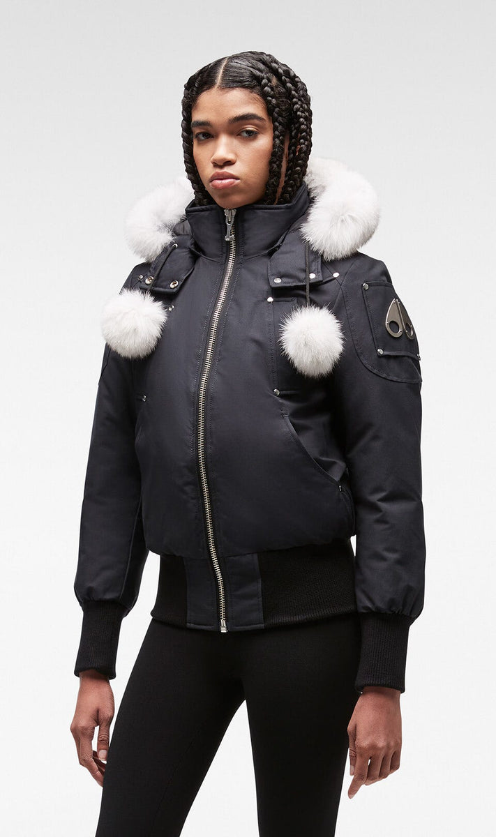 MOOSE KNUCKLES Debbie Bomber Womens Apparel – ASPHALT